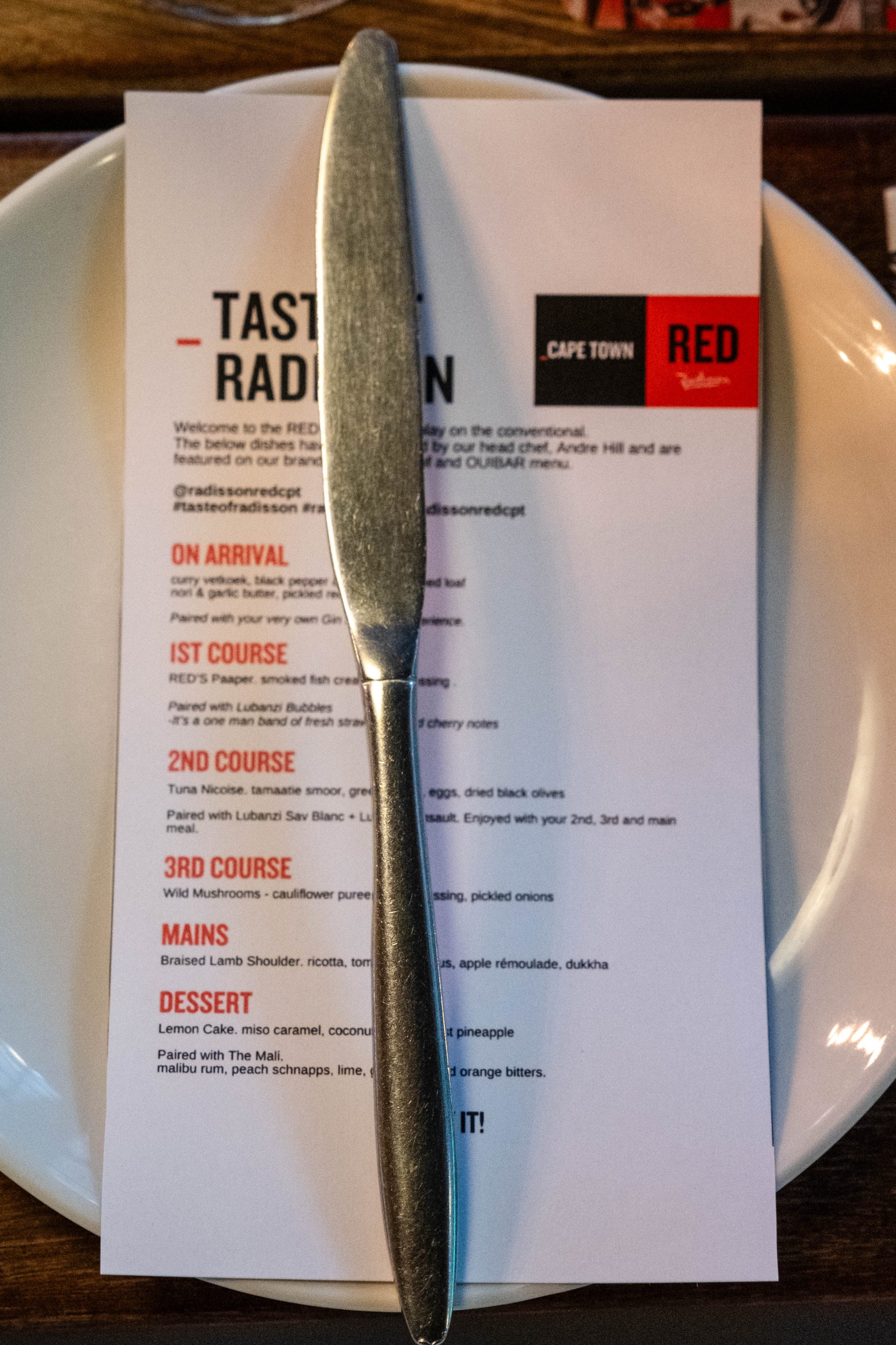 Chef Hill’s mouthwatering Cape Malay infused offerings at Radisson RED ...